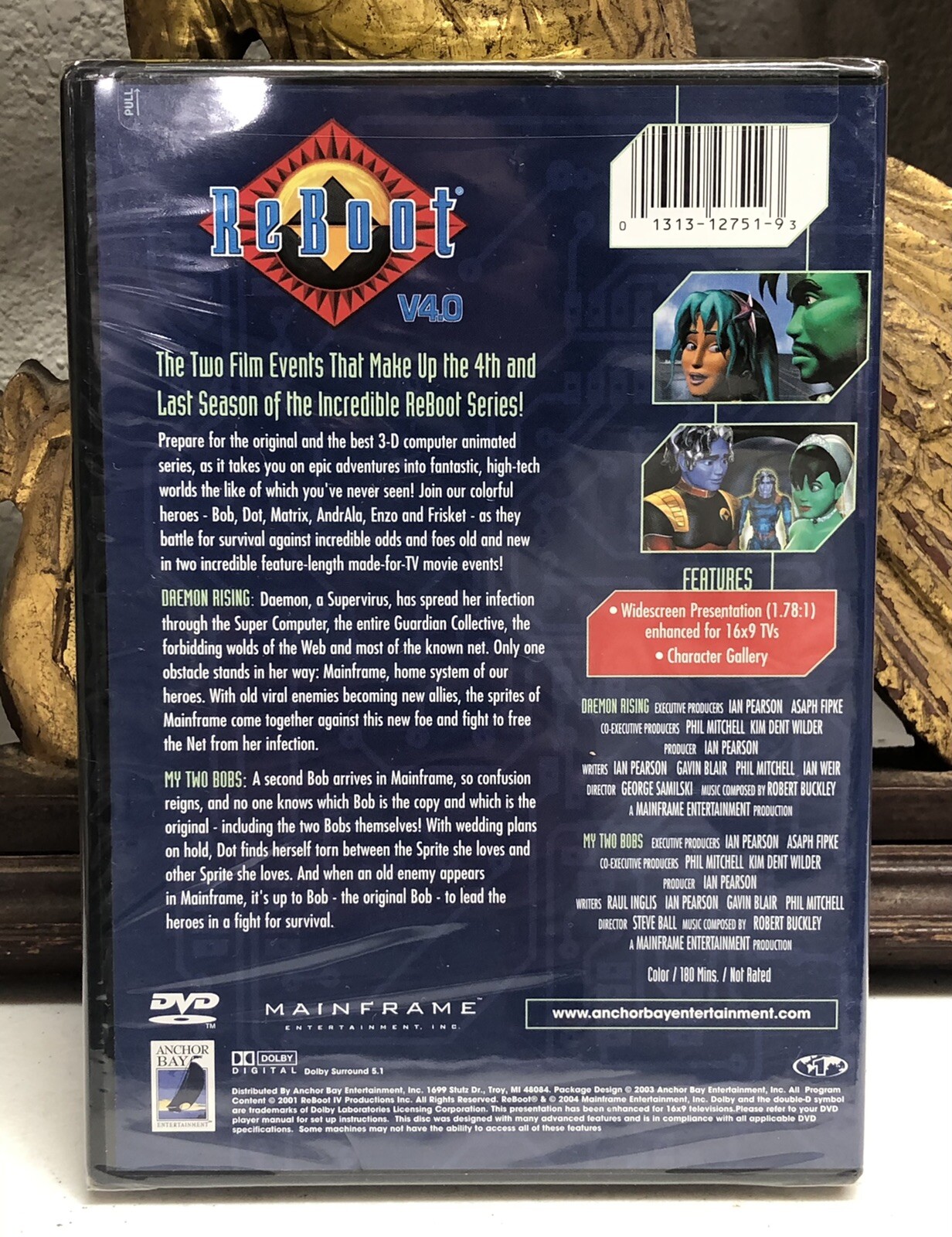 ReBoot - Vol. 4: Daemon Rising and My Two Bobs (DVD, 2004) for sale ...