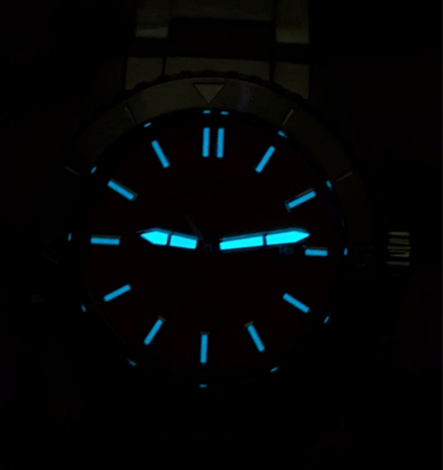 Citizen Brycen Super Titanium Sapphire AW1840-50X Orange Dial Men's ...