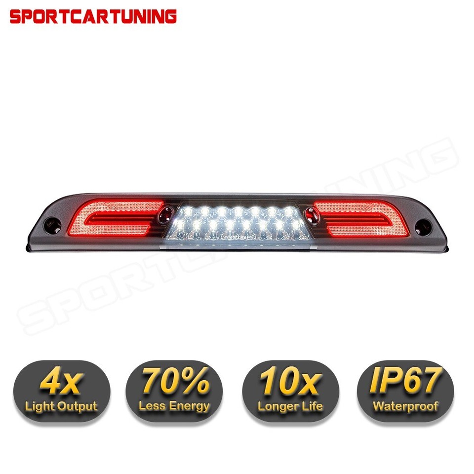 LED High Mount Third Brake/Stop Light Assembly For 15-20 Ford F-150 F ...