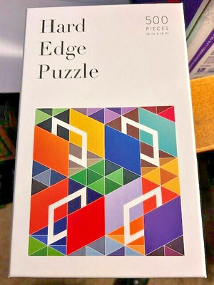 HARD EDGE Art PUZZLE 500 pcs Jigsaw Dovetail "Cubicle" by Chris Santone ...