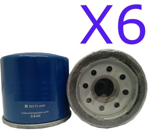 6X Oil Filter Fits NISSAN 15208-65F1B // (F445 | eBay