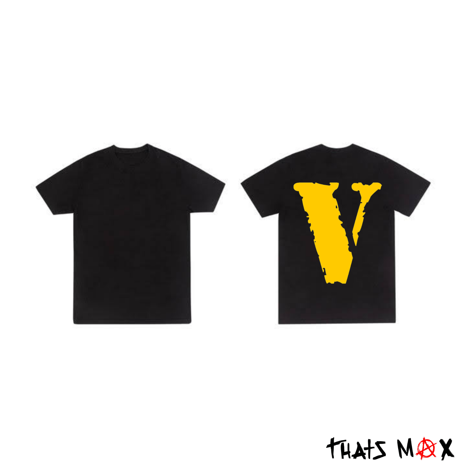 Yellow VLONE Logo Tee Shirt | eBay