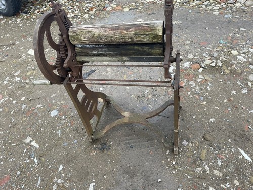 Antique Vintage Clothes Mangle Wringer | eBay UK
