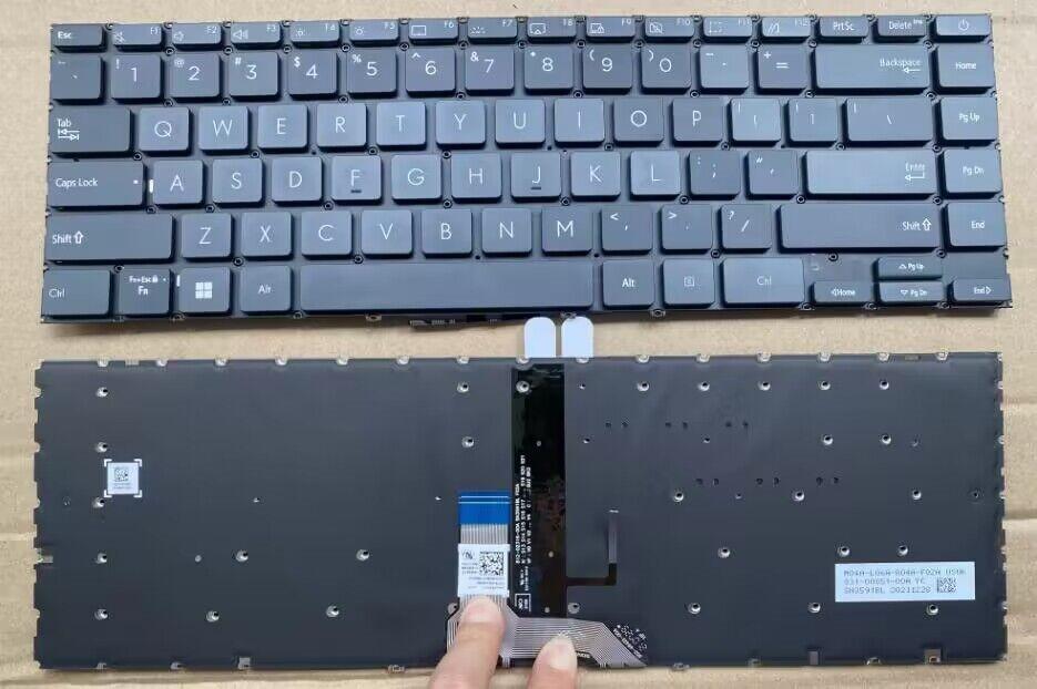 US Backlit Keyboard for Asus ZenBook 14 UX425E UX425EA UX425J UX425JA ...