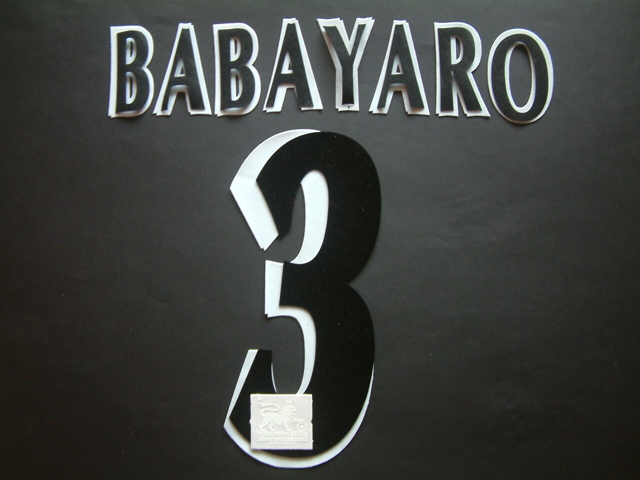 BABAYARO CHELSEA NOME+NUMERO UFFICIALE PREMIER LEAGUE HOME 1997-2004 ...