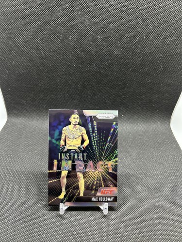 2021 UFC Panini Prizm Max Holloway Instant Impact Silver #4 | eBay