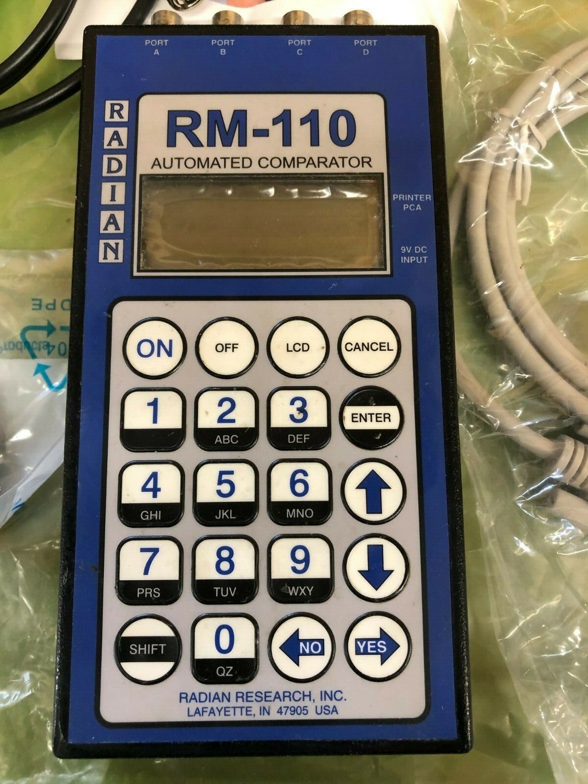 Radian Research RM-110 Automated Comparator Testing Watthour Billing ...