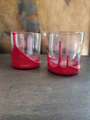 Makers Mark Red Wax Drip Bourbon Whiskey Cocktail Rocks Glass NO LOGO ...