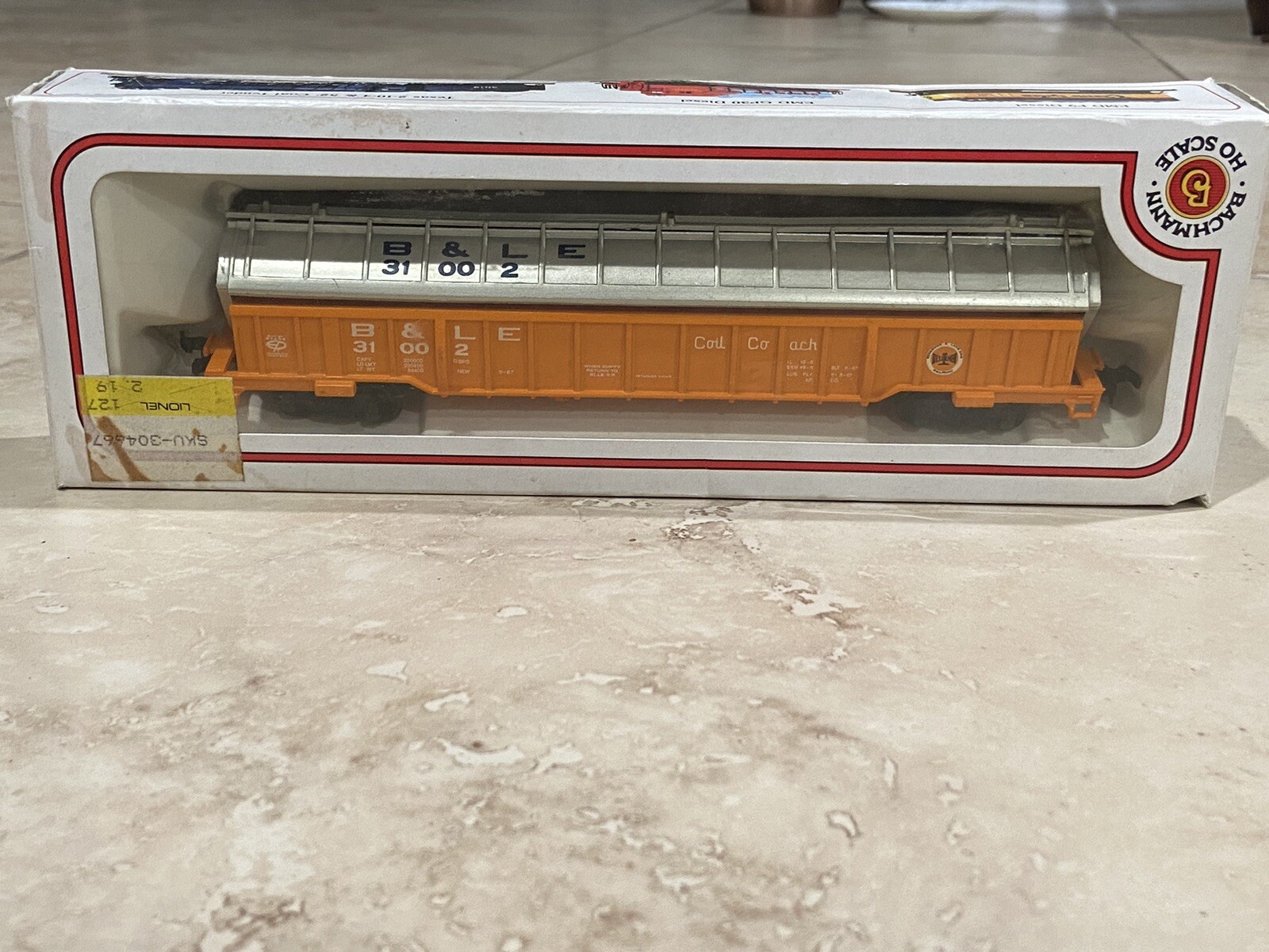 Vintage Bachmann HO Scale Electric Train Set - 4 trains, Power Pack ...