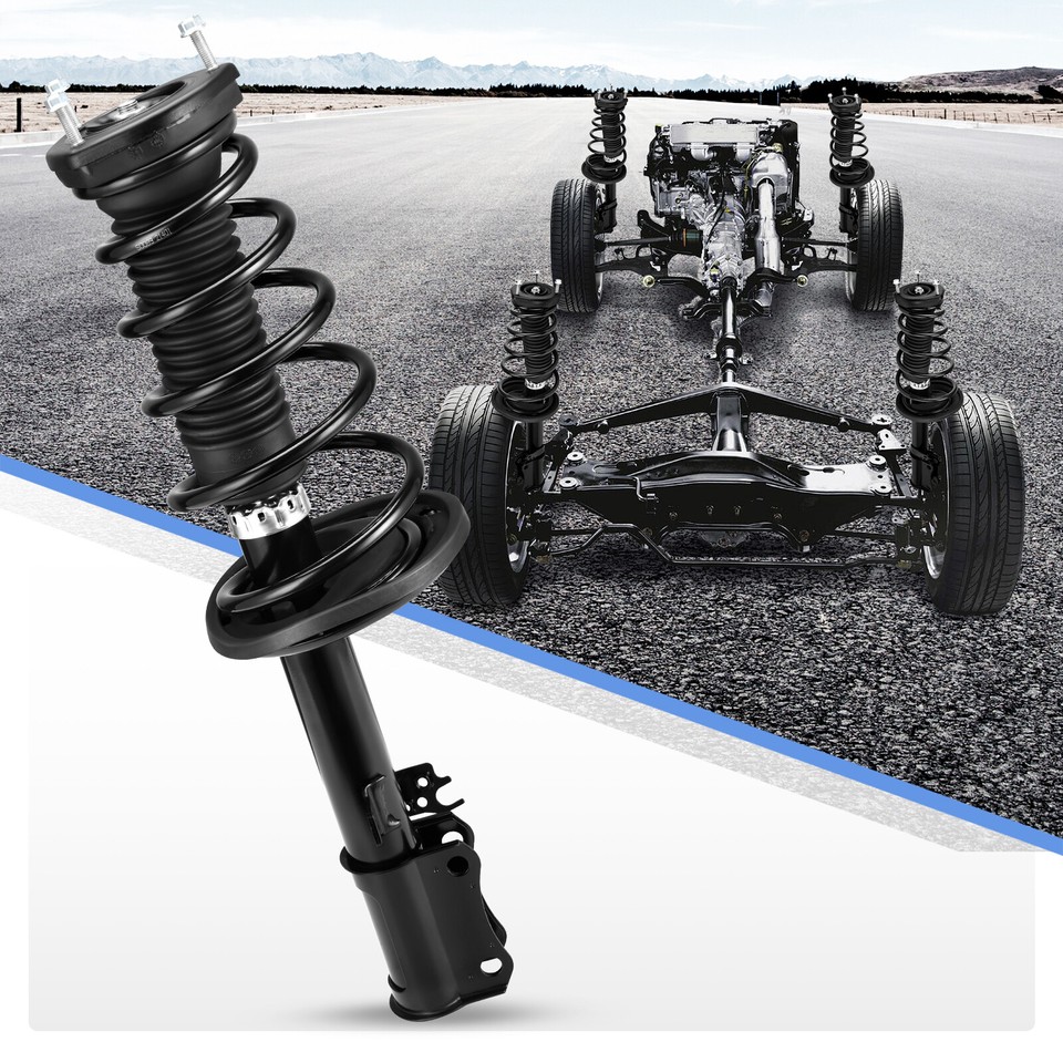 Pair Rear Struts Shocks w/ Springs for 2004-2006 Toyota Camry Solara ...