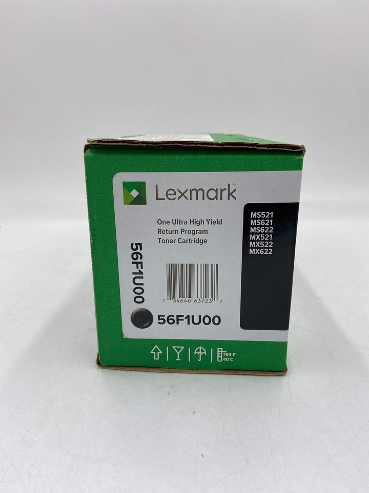 New Lexmark 56F1U00 Black Toner Cartridge | eBay