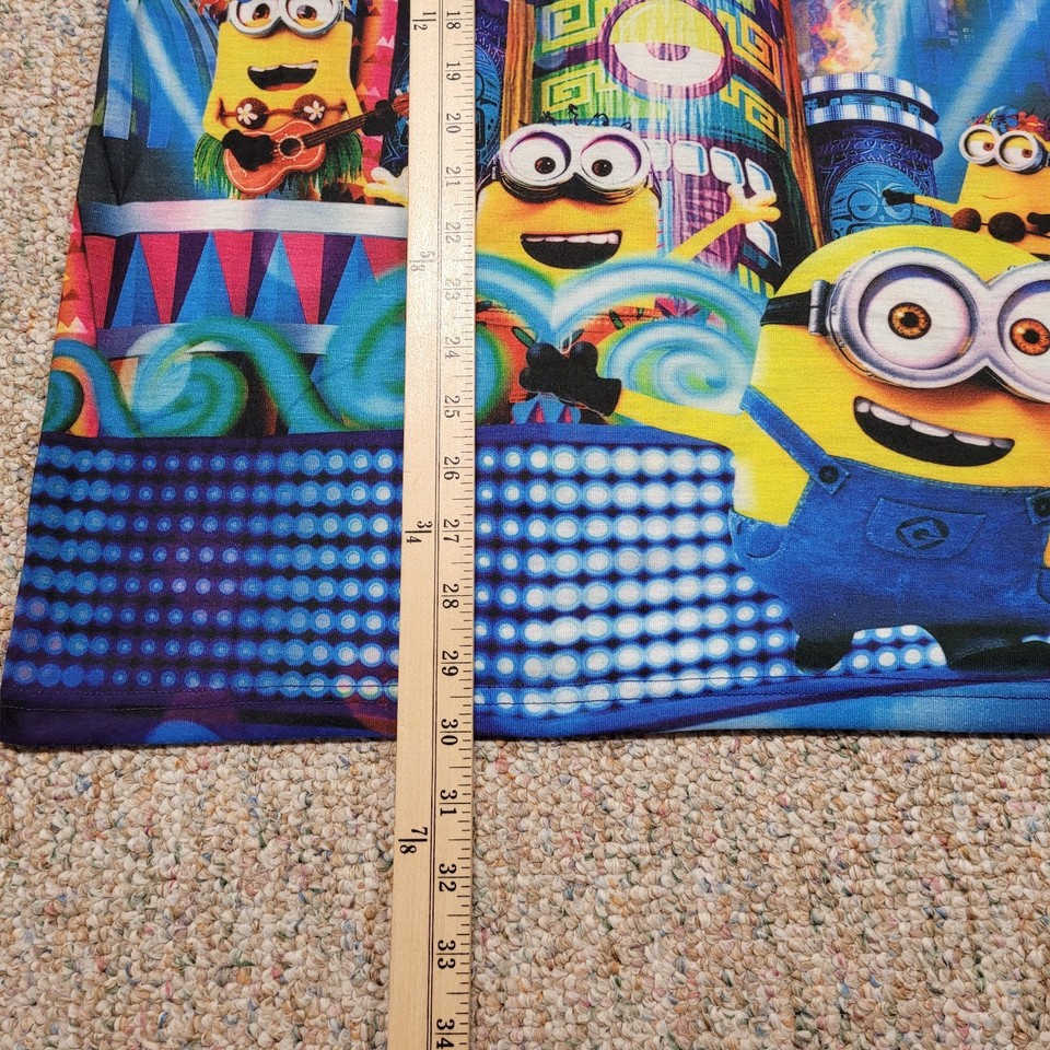 Despicable Me Minions Shirt Mens XL Colorful Neon City Universal Japan ...