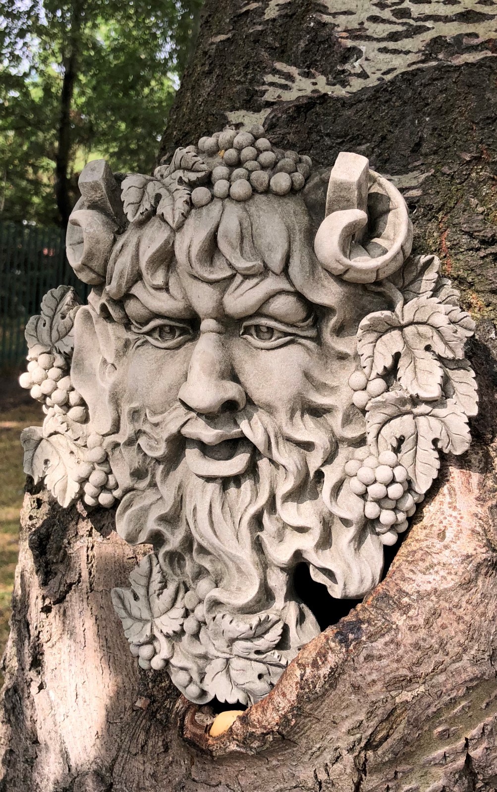 Bacchus Roman God Wall plaque,garden stone ornament sculpture,wall ...