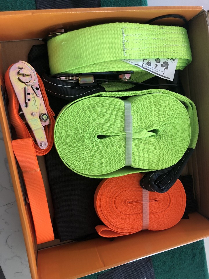 flybold Slackline Kit with Training Line - 57 ft Kids Backyard Slack ...