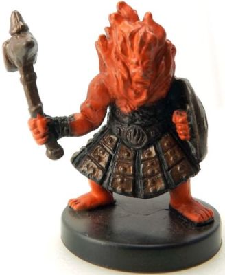 D&D Mini - AZER RAIDER #32 (Harbinger Series - VHTF FIRE / ELEMENTAL ...