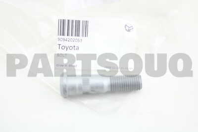 9094202053 Genuine Toyota BOLT, HUB (FOR FRONT AXLE), RH/LH 90942-02053 ...