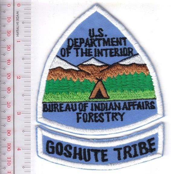 American Indian Fire Crew Utah & Nevada Goshute Indian Hotshot BIA vel ...