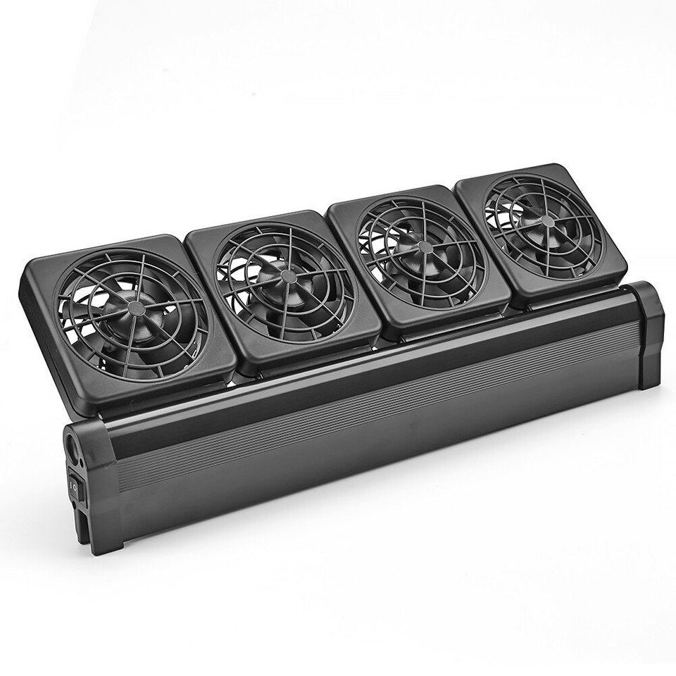 Fish Tank Low Noise Cooling Fan Mini Marine Aquarium Temperature ...