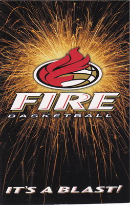 2001 PORTLAND FIRE WNBA BASKETBALL POCKET SCHEDULE | eBay