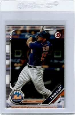 TIM TEBOW 2019 BOWMAN DRAFT METS FLORIDA GATORS | eBay