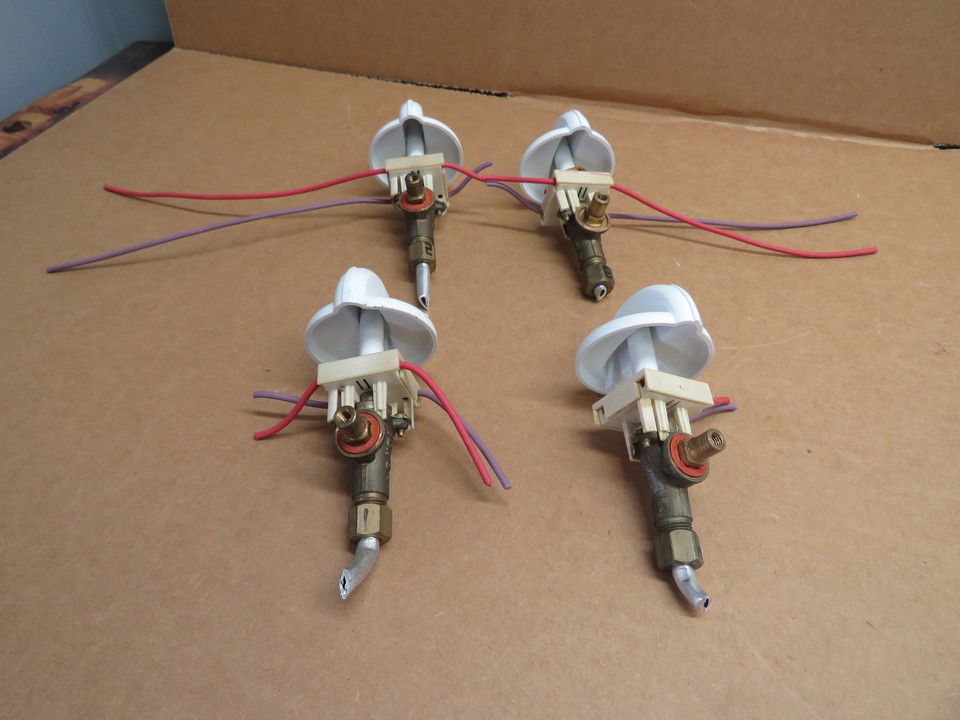 GE Range Gas Valve Set w/ Knobs Part # WB21K10038 WB03K10147 | eBay