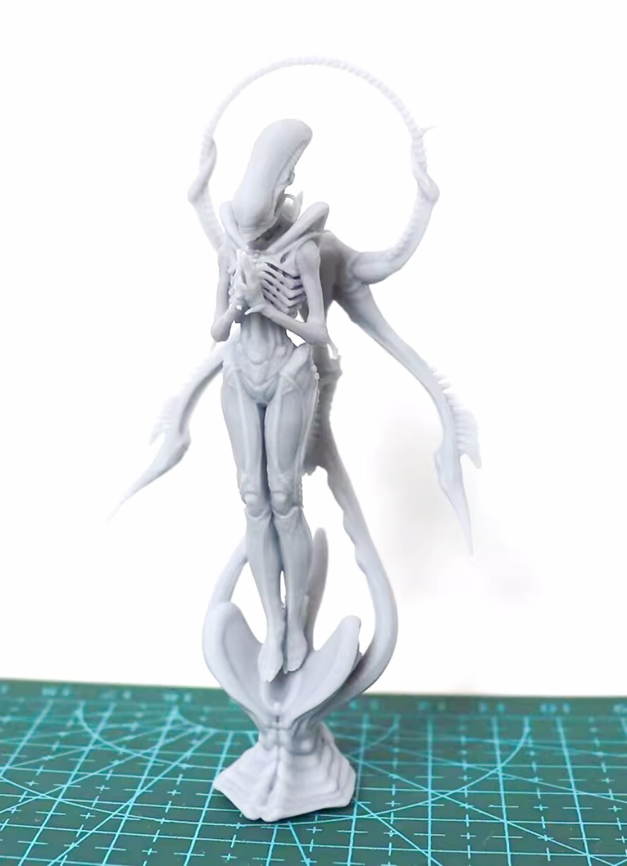 1/18 100mm resin figure model kit Fantasy Ugly 3D Printing Unassembled ...