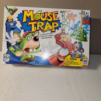 Mouse Trap Game Hasbro 4657 Milton Bradley 2005 Diving Board Game ...