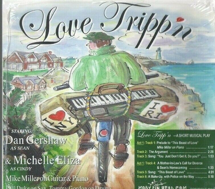 MICHELLE ELIZA Love Trippin Musical Play CD RARE OOP MOBY DICK MOBY PIN ...
