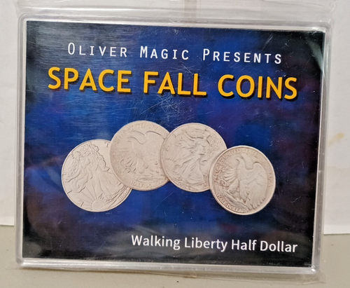 Space Fall Coins by Oliver Magic (Walking Liberty Half Dollar) | eBay