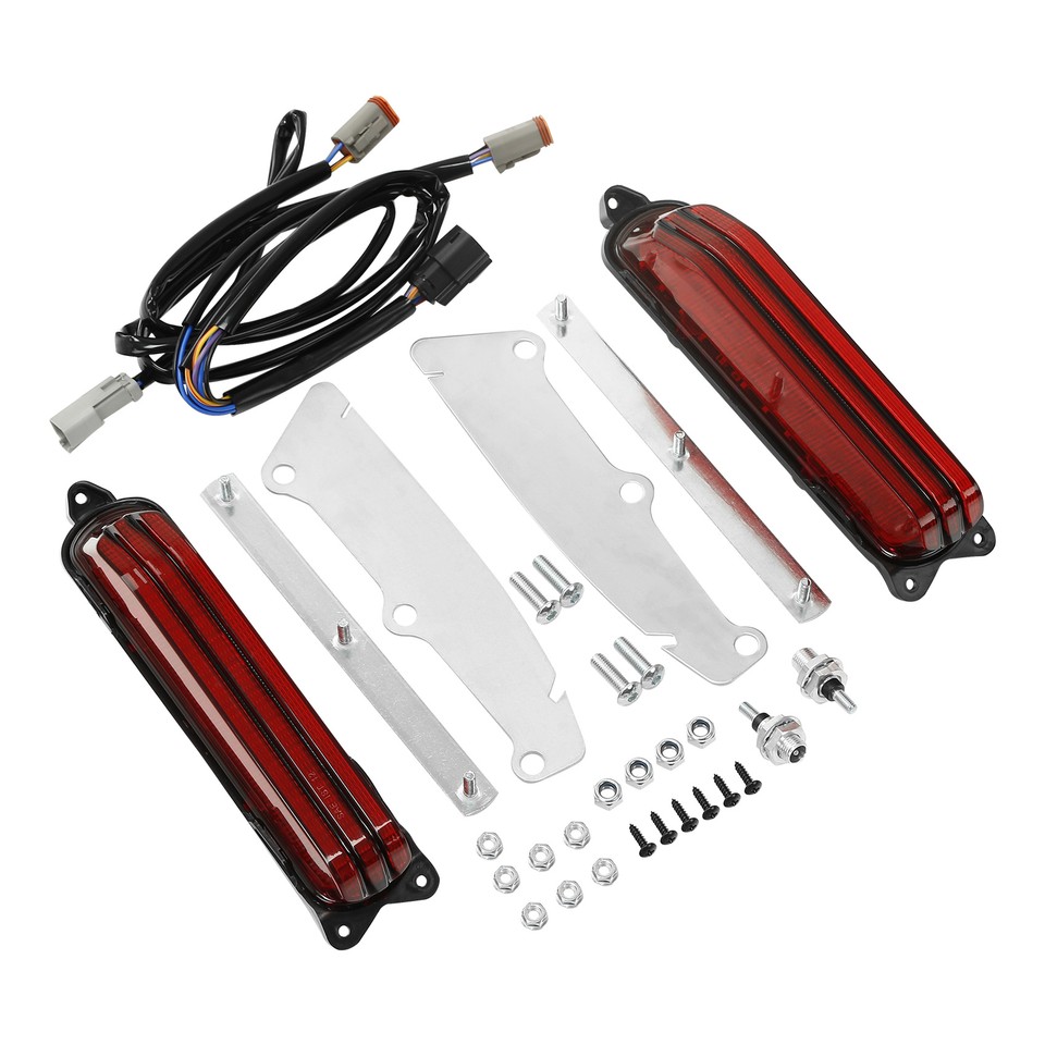 Rear Fender Fascia LED Brake Turn Tail Light Fit For Harley Electra ...