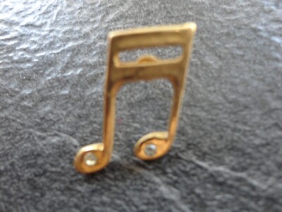 pin's " NOTE DE MUSIQUE dore " | eBay