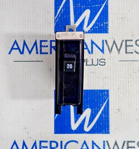 CUTLER HAMMER BAB1020 CIRCUIT BREAKER BA 1 POLE 20A 240V BOLT ON *LOT ...