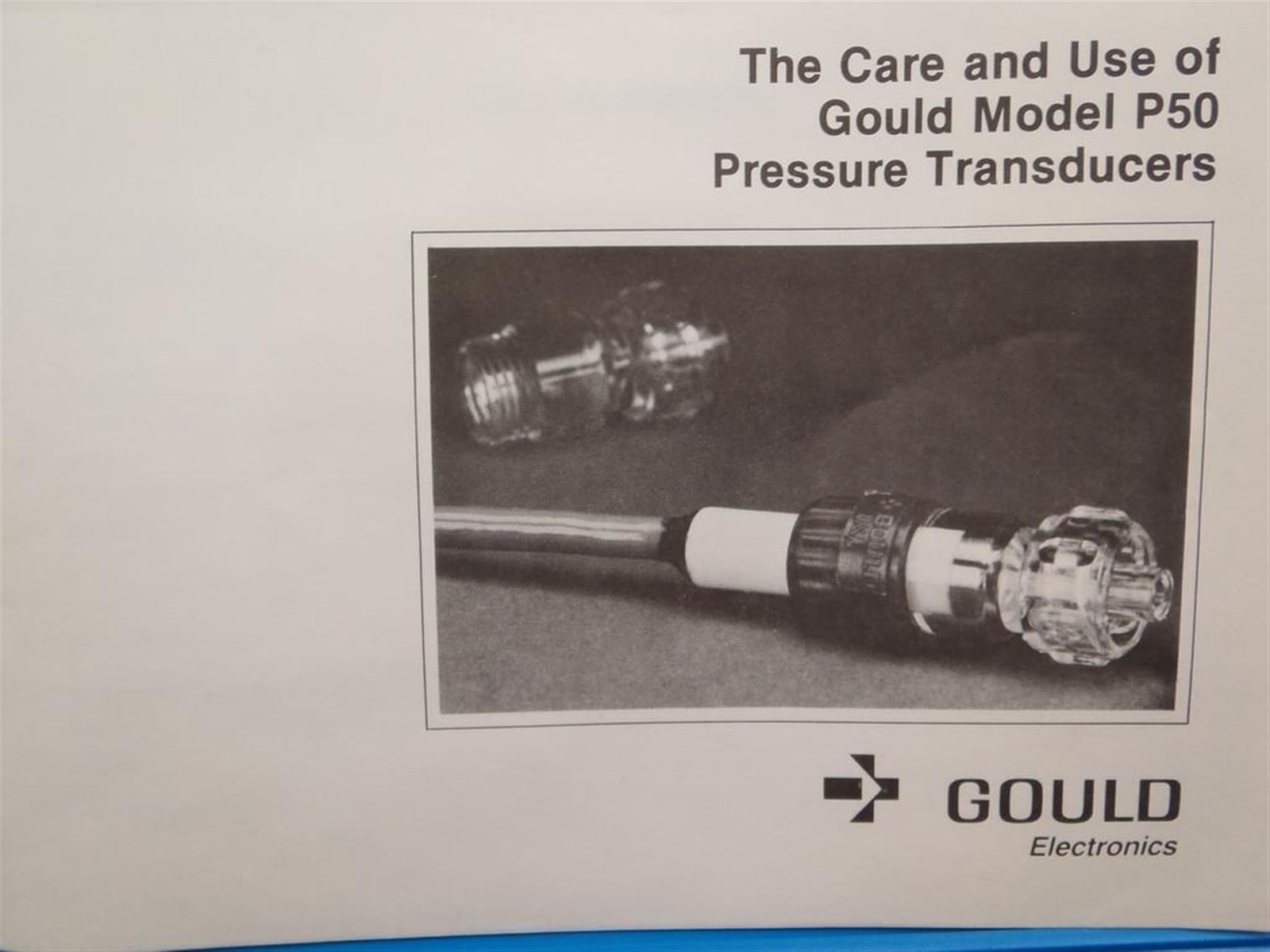 Gould Electronics Statham Physiological Pressure Transducer Model P50 ...