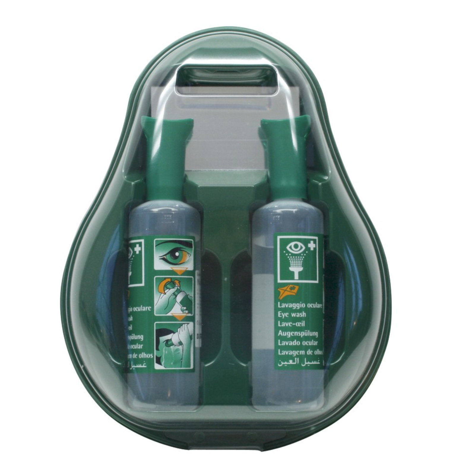 Augenspülstation in Wandbox Augenspülung Augendusche 2x ...
