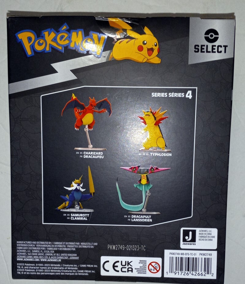 Pokémon Select Trainer Series Samurott Action Figure | eBay