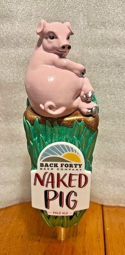 Back Forty Brewing Naked Pig Custom Tap Handle | eBay