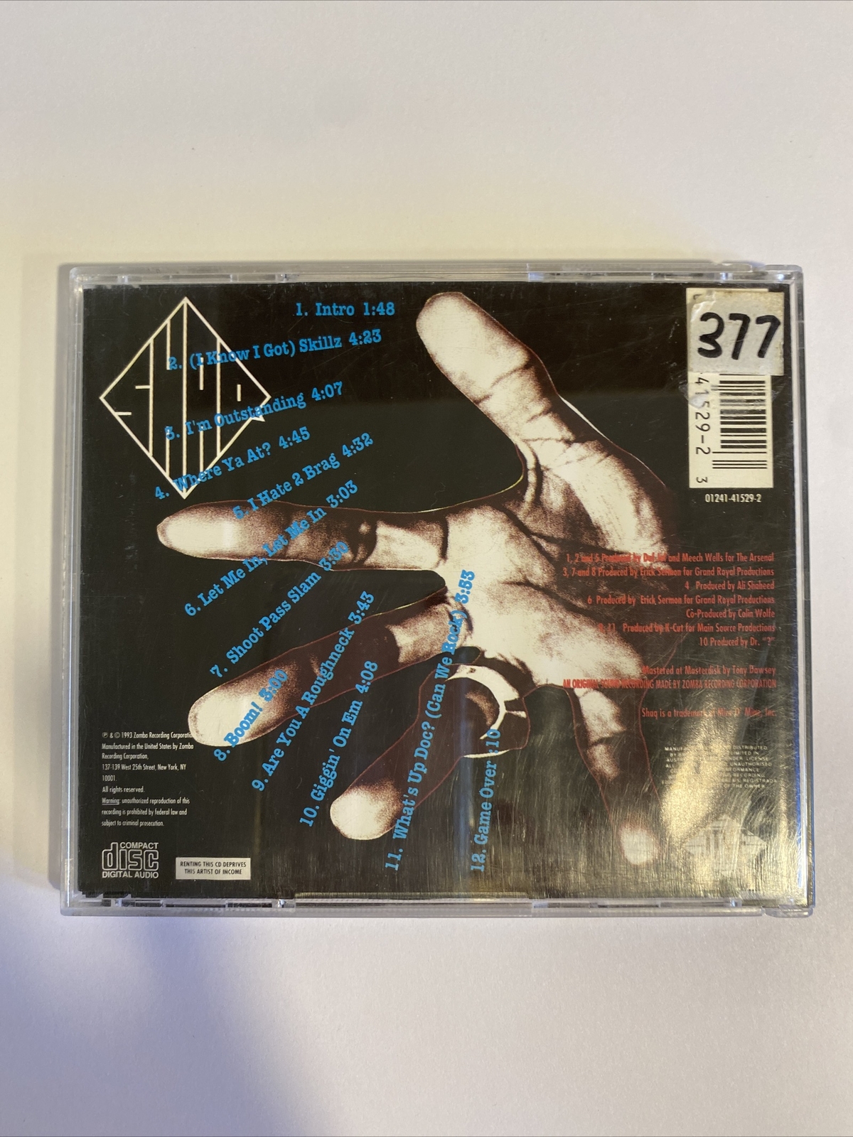 Shaquille O'Neal - Shaq Diesel - CD (Jive) 12414152923 | eBay