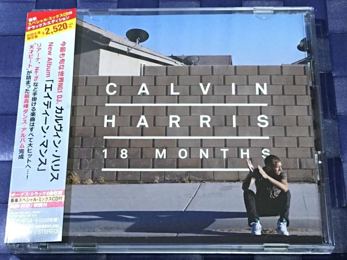 Calvin Harris 18 Months Album Cover