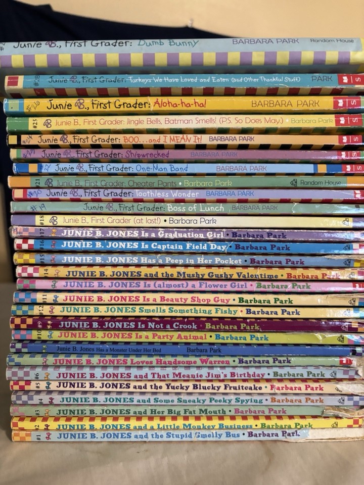 Junie B Jones Complete Set 1-28 By Barbara Park Paperback Chapter Books ...