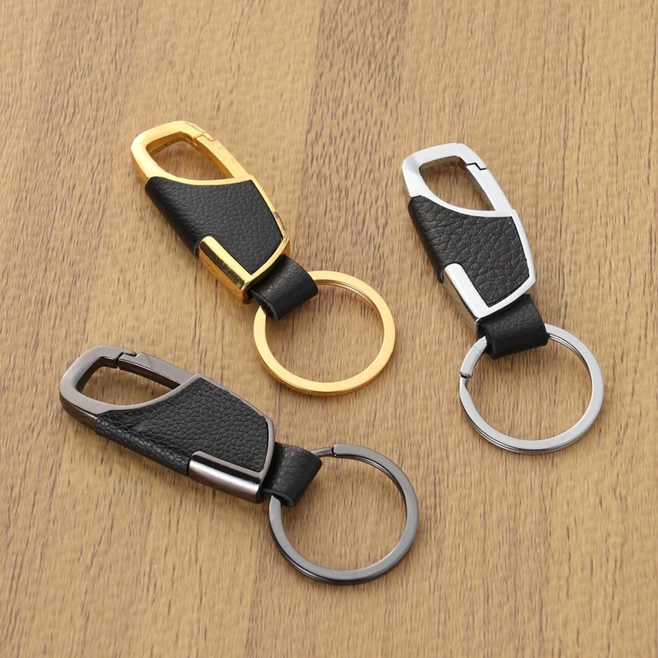 3pcs Metal Keychain Auto Keyring Car Keychain Gift Organizer Durable ...