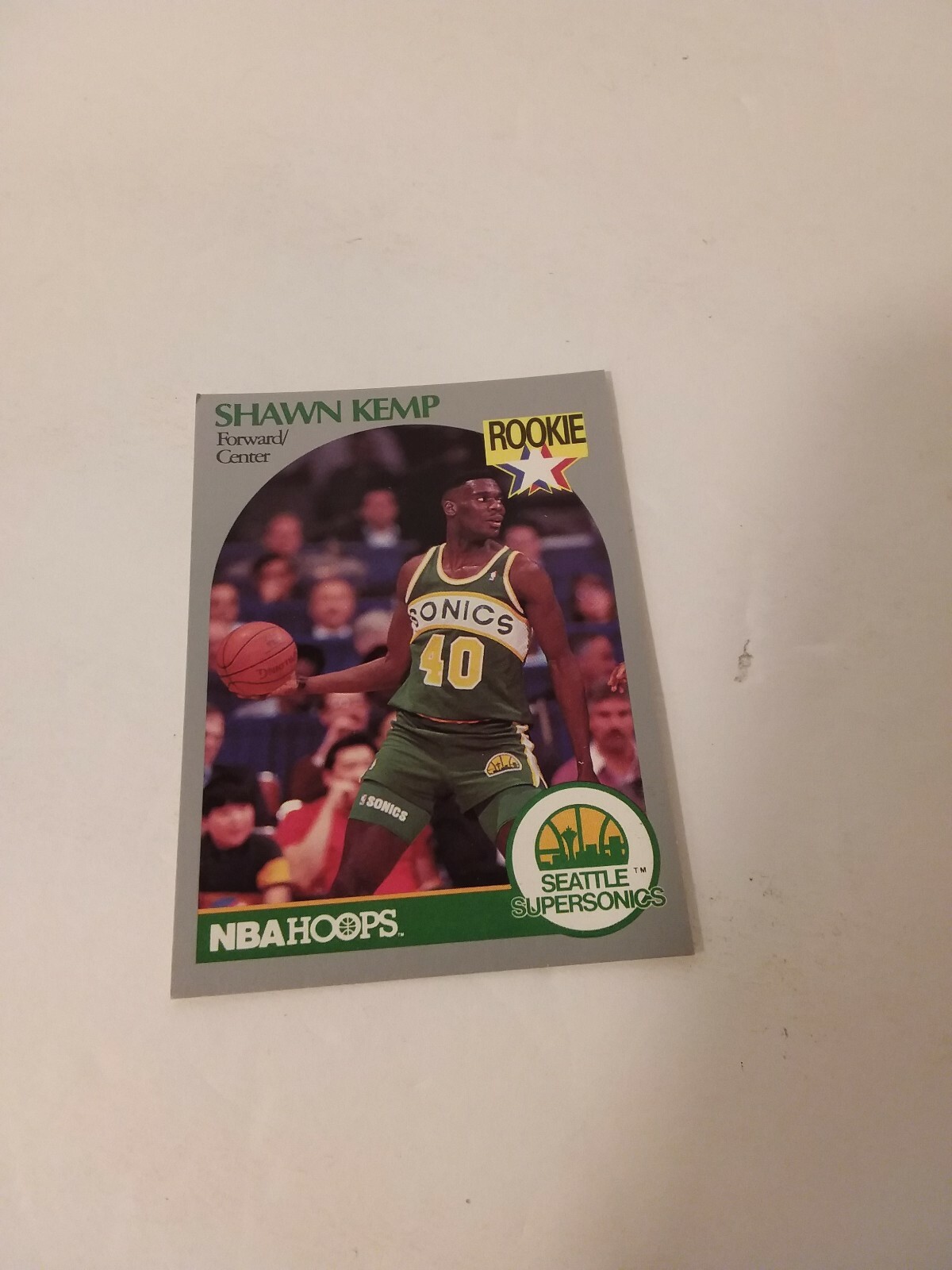 1990 NBA Hoops Shawn Kemp Rookie Card #279 | eBay