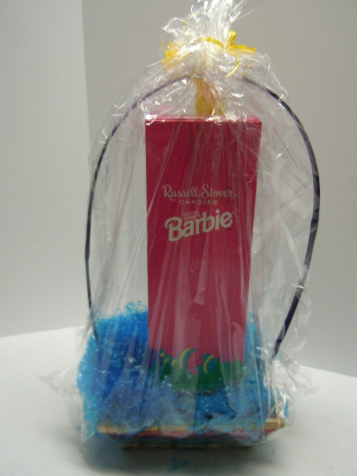 VTG 1991 Russel Stover Special Edition Barbie in Easter Basket ...