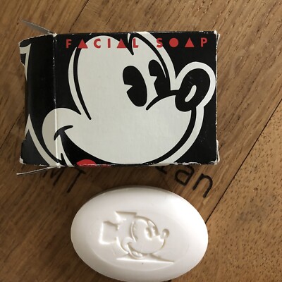 Vintage Mickey Mouse Facial Soap Bar Walt Disney Resort late 1980's | eBay