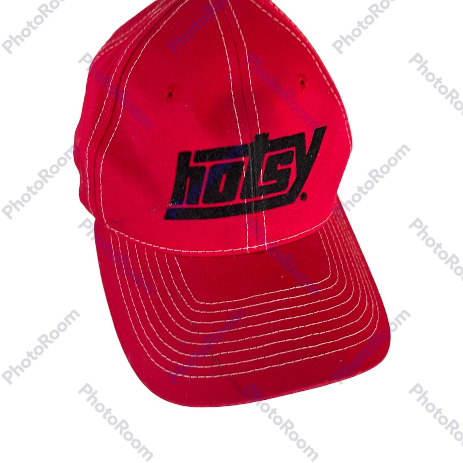 Vintage Hotsy Red Baseball Cap Hat Strapback Adjustab… - Gem