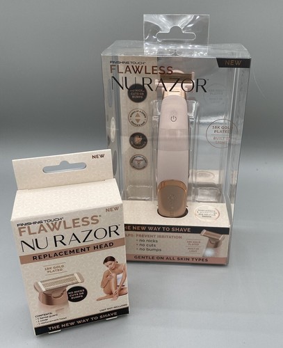 Flawless Touch Nu Razor with Extras | eBay