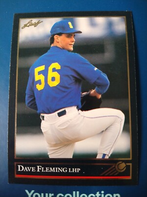 1992 Leaf GOLD Baseball Dave Fleming #494 Seattle Mariners | eBay
