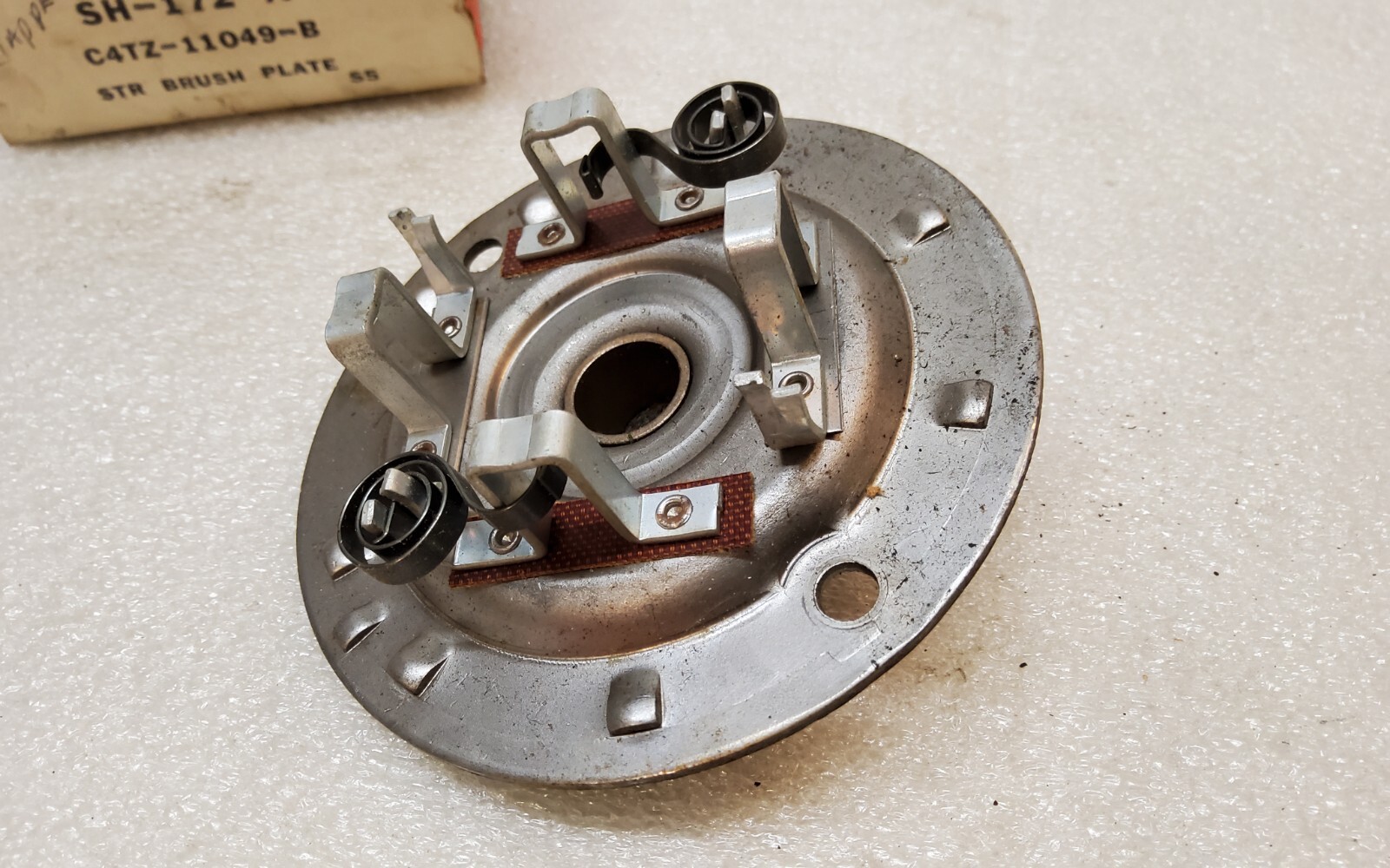 NOS Ford Starter End Plate Mustang, Fairlane Falcon C4TZ-11049-B, SH ...