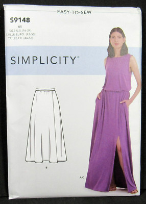 Pull-on Skirts and Flowy Top Plus Size 16 18 20 22 24 Pattern ...