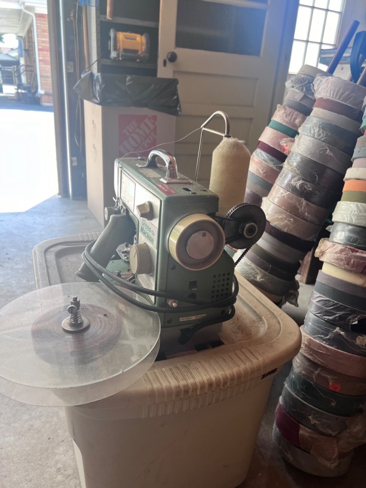 dual puller carpet binding machine | eBay