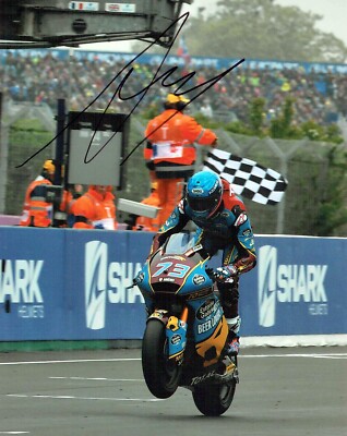 Alex Marquez 2019 Signed Autograph 12x8 Photo 4 + COA Marc VDS Rider ...